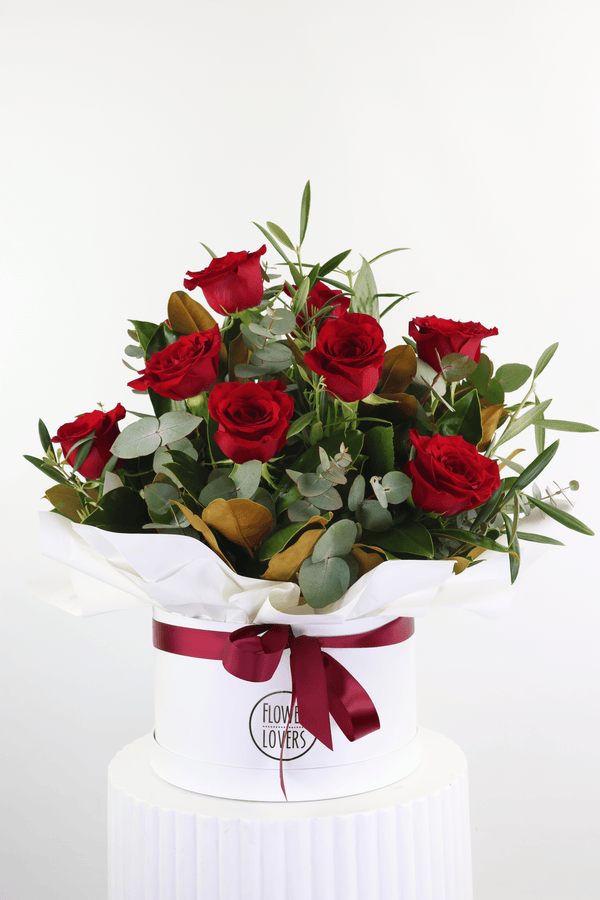 Deluxe Rose Hatbox – Flowerlovers
